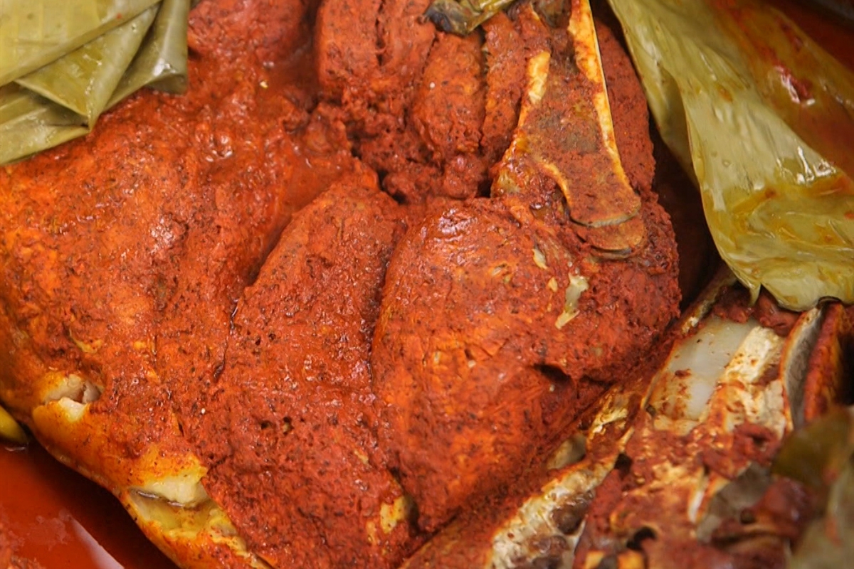 Otra torta de cochinita, esta vez de "La reina Pibil" rate it pls : r ...
