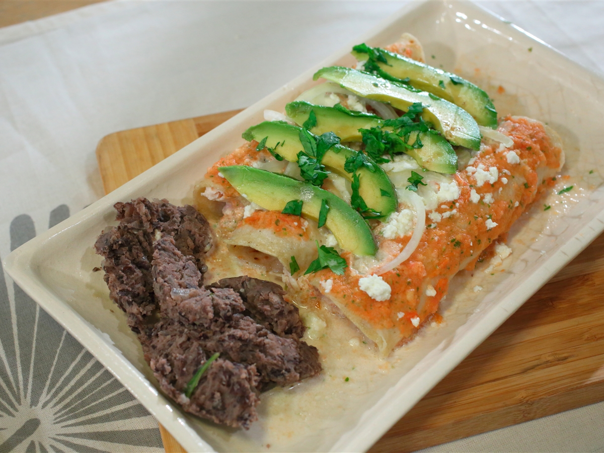 Entomatadas Con Pollo El Gourmet